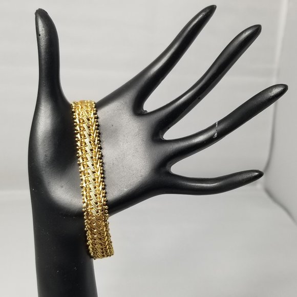 Unbranded | Jewelry | Vintage Gold Tone Design Bracelet | Poshmark